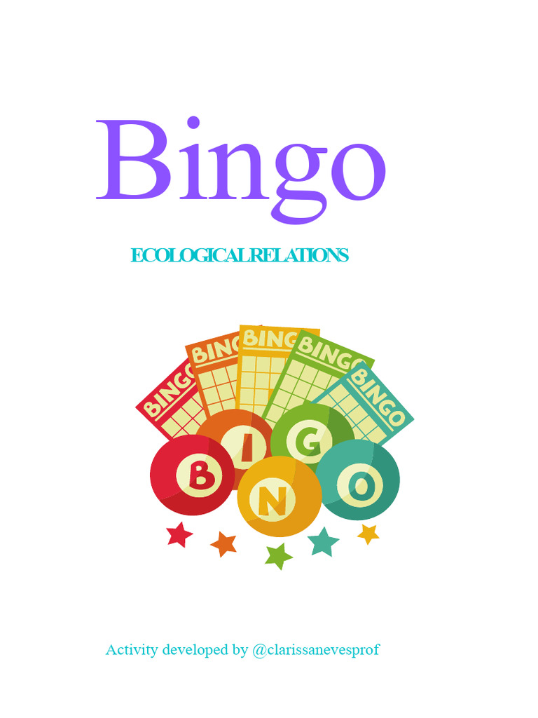 Bingo ecological relationships | PDF | Ecology | Nature