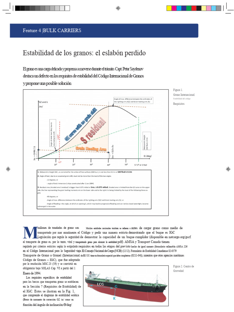 Estabilidad Del Grano - El Eslabón Perdido | PDF