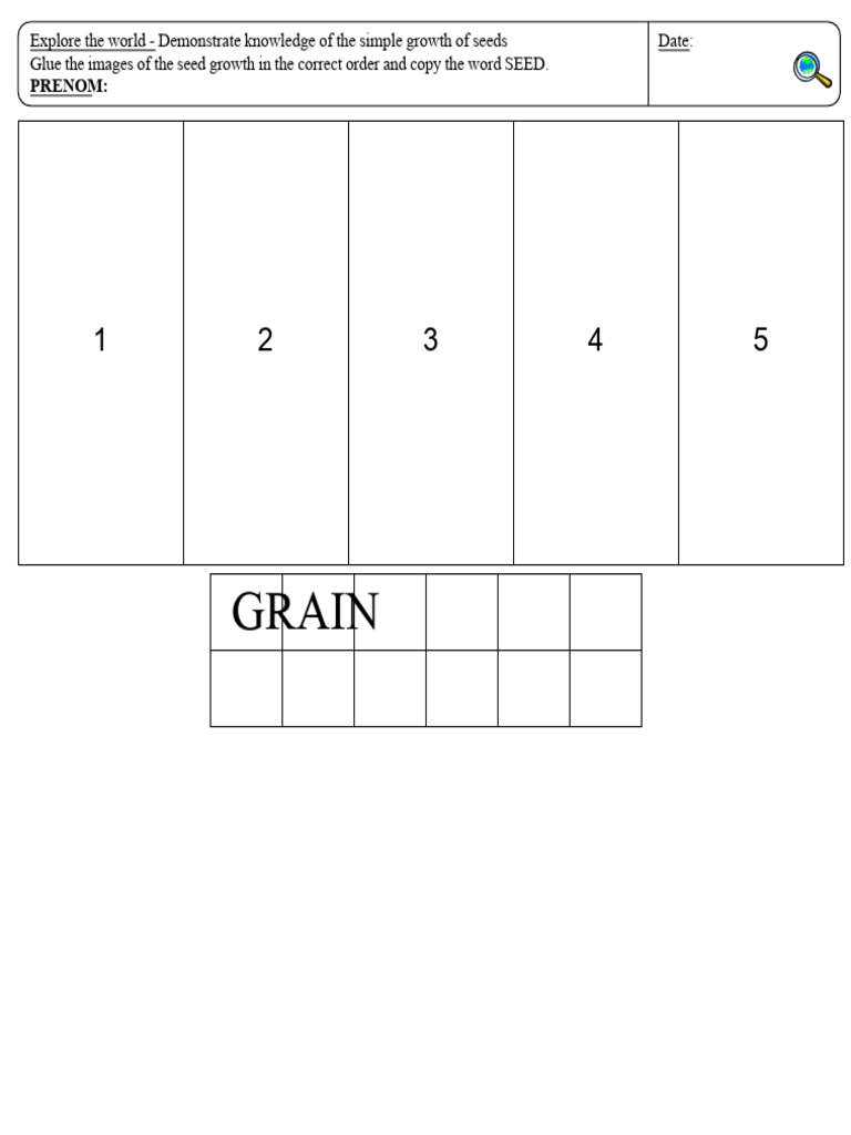 sequential images seed growth | PDF