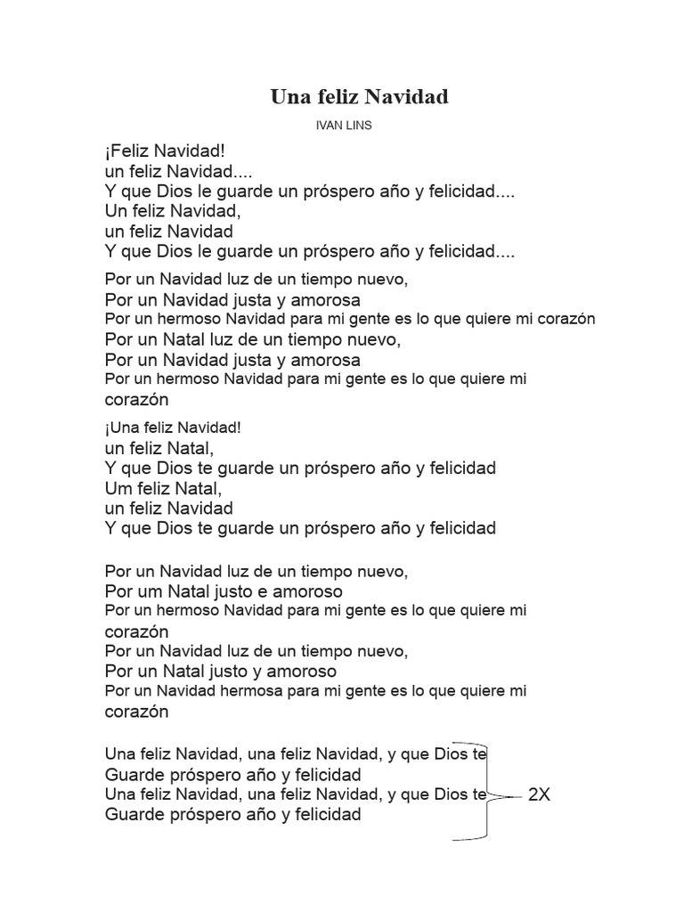 Una Feliz Navidad | PDF