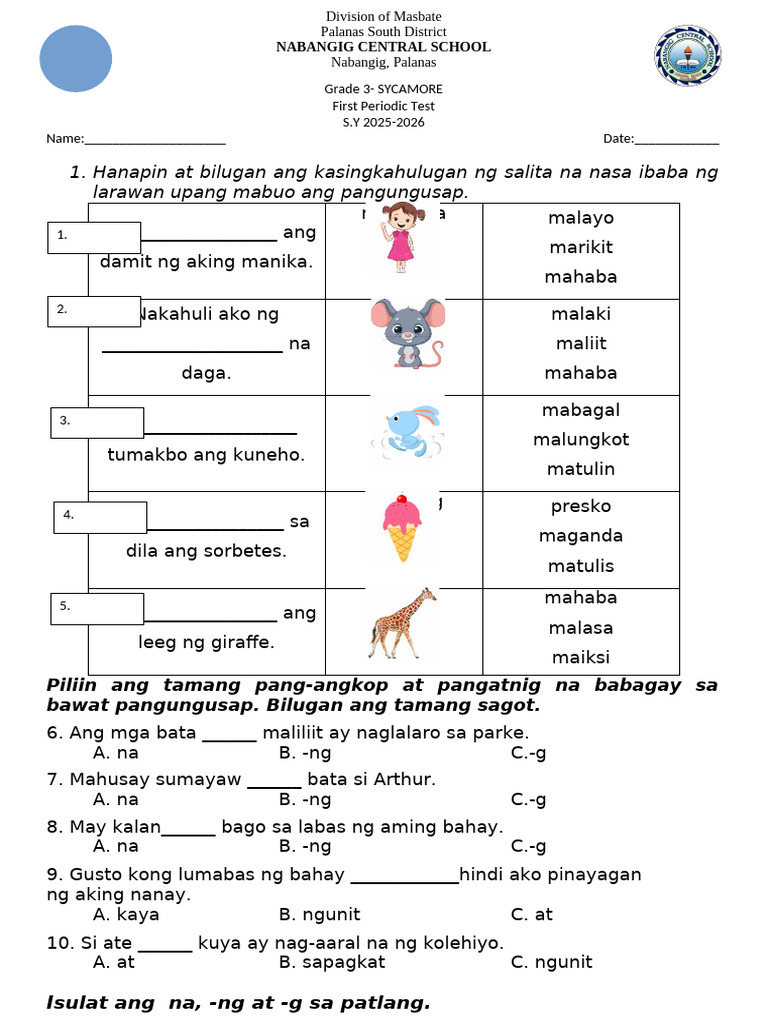 Filipino Periodic | PDF