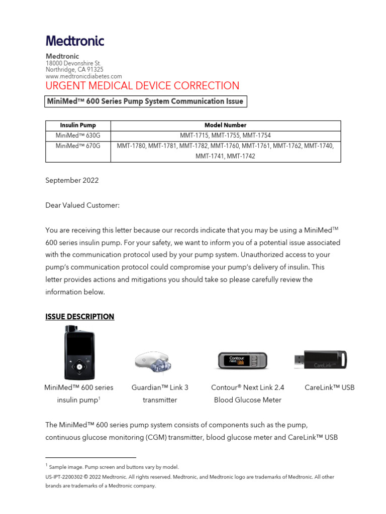 7. US-IPT-2200302-MM600-Comm-Issue-Patient-Letter-US-Version（670泵召回信息 ...