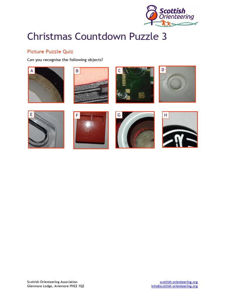 Christmas Countdown Puzzle 3 | PDF