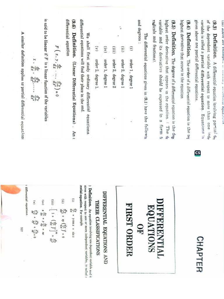 Differential Equation Books | PDF