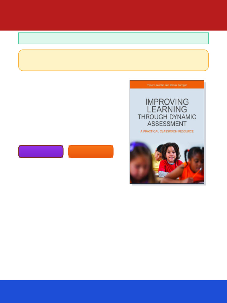 Improving learning Kim S. Golding ebook extended release pack | PDF ...