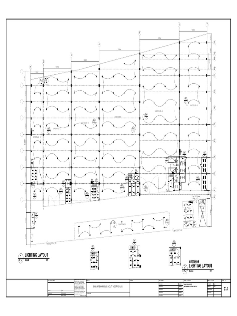 Sample Warehouse Electrical Plan 2 | PDF