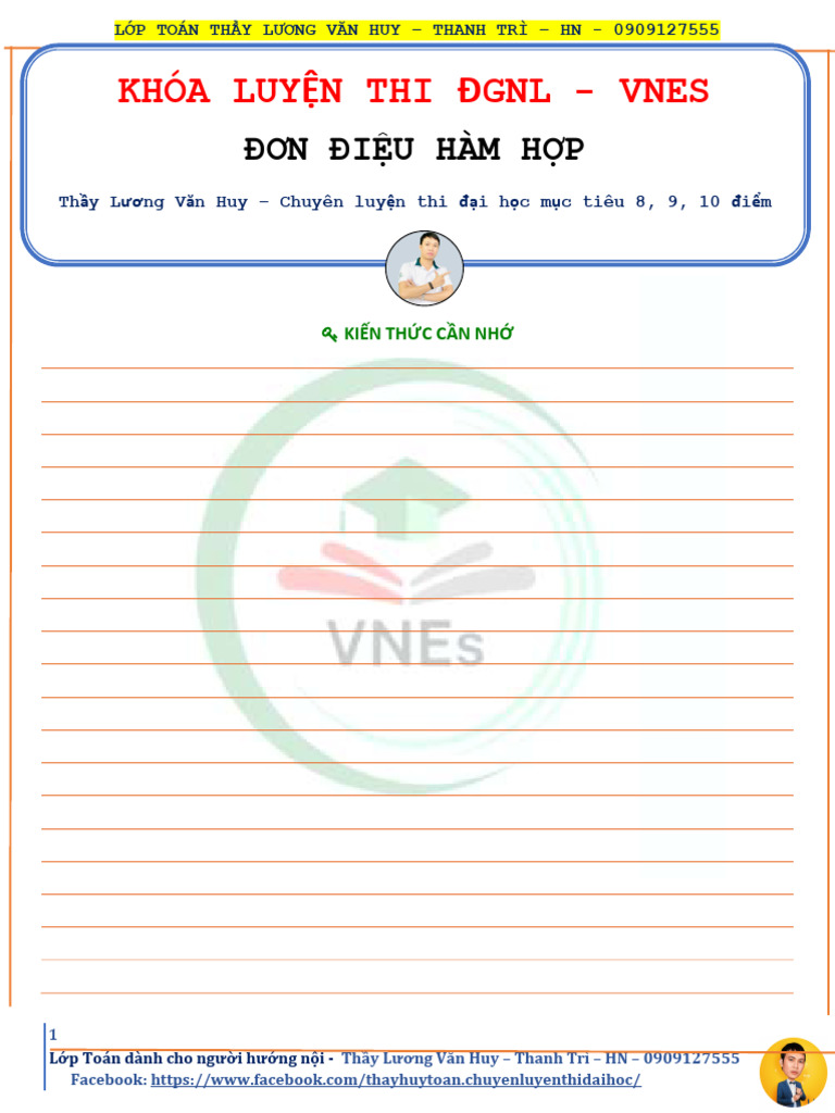 LVH Vnes Don Dieu Ham So b03 Don Dieu Ham Hop de | PDF
