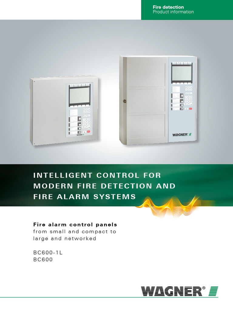 Compact Fire Alarm Control Panels BC600 | PDF | Measuring Instrument | Computer Engineering