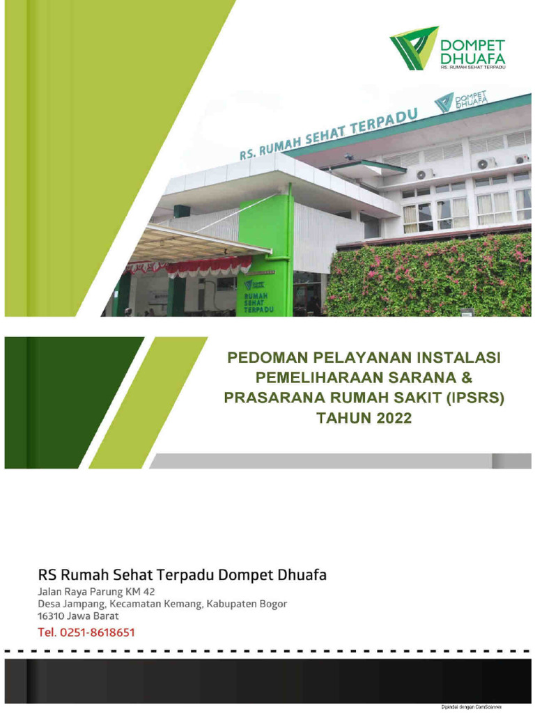 Pedoman Pelayanan IPSRS | PDF