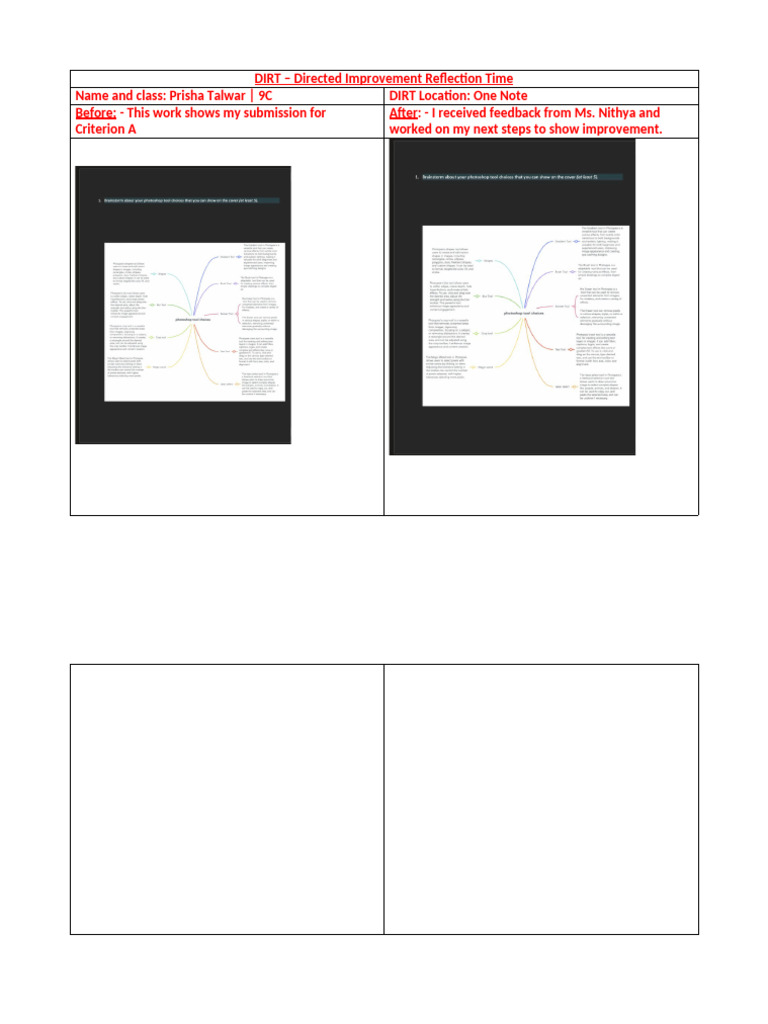 DIRT Lesson | PDF