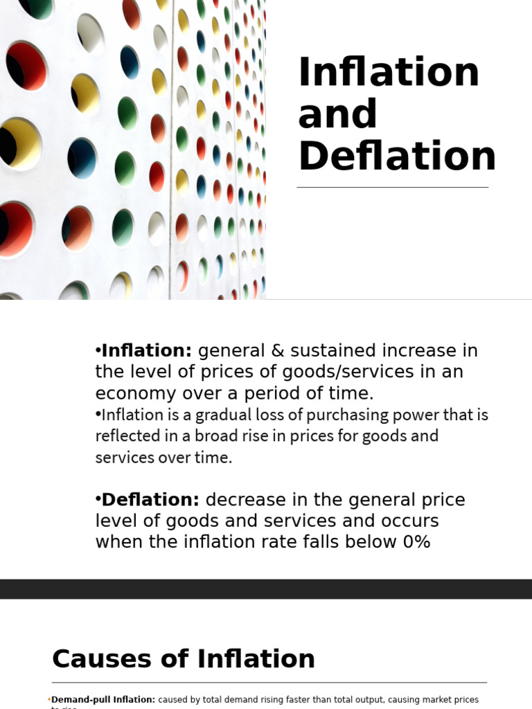 Understanding Inflation and Deflation | PDF | Cost Of Living | Inflation
