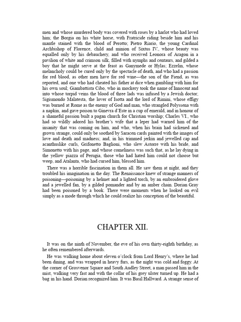 Dark Fascinations of Renaissance Figures | PDF