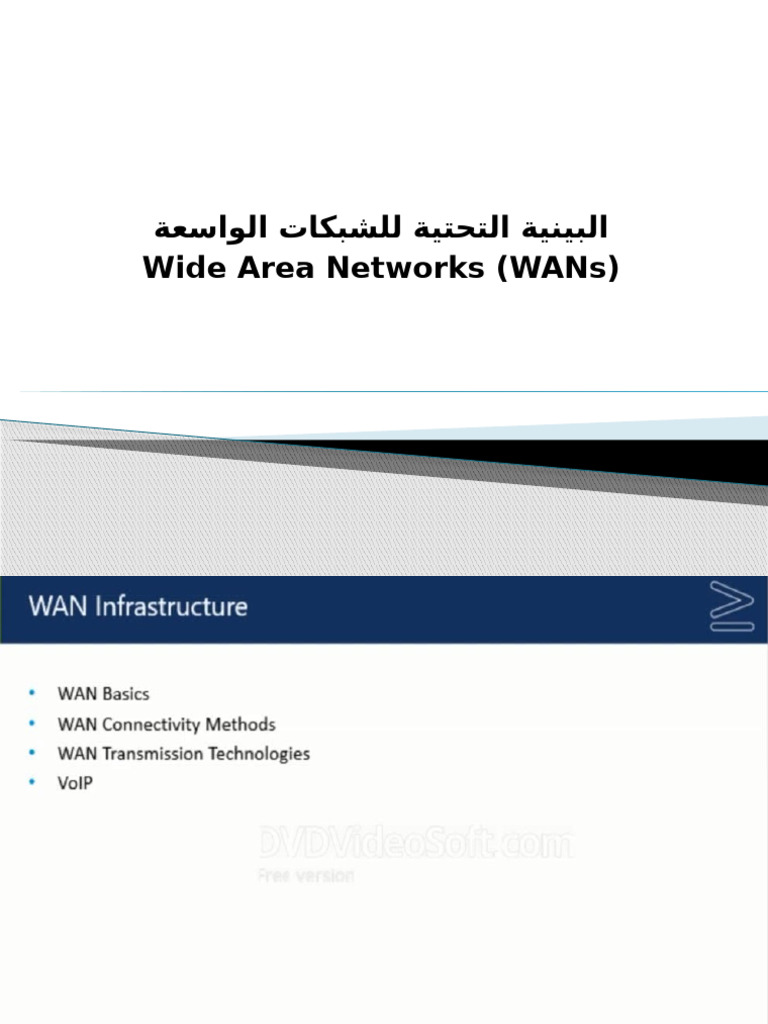 10 - Wide Area Networks (WANs) | PDF