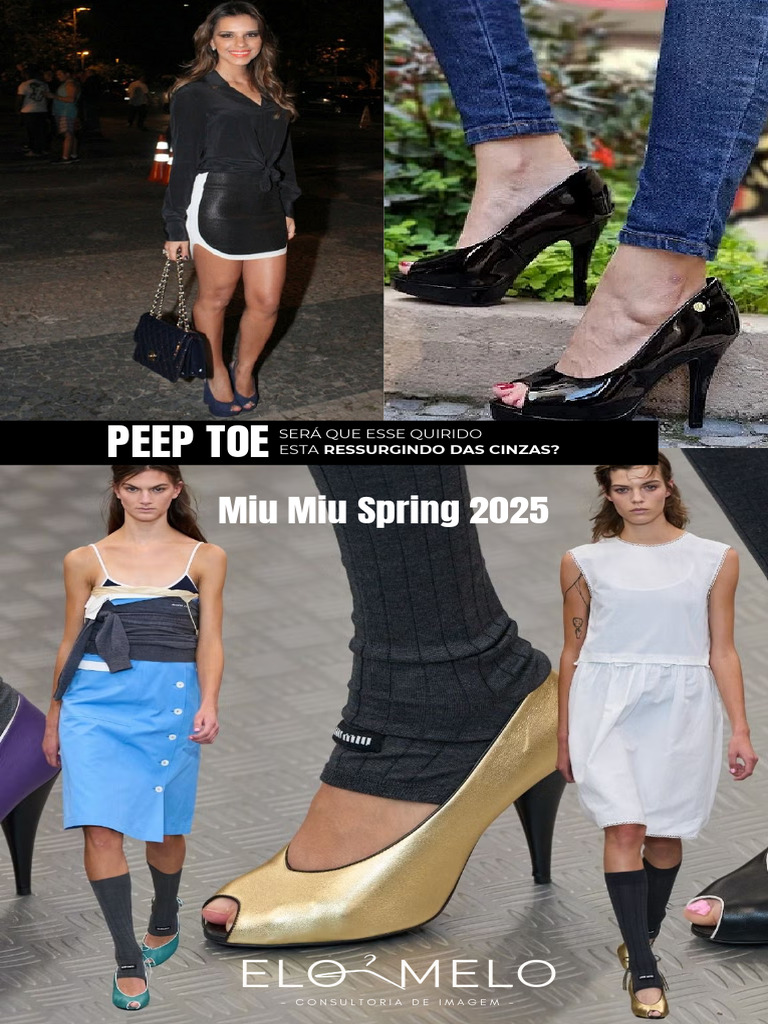 Peep Toe: Tendência em Alta para 2025 | PDF