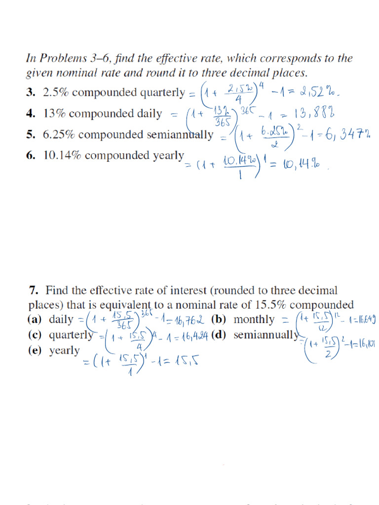 MB 1 Mathematics of Finance | PDF