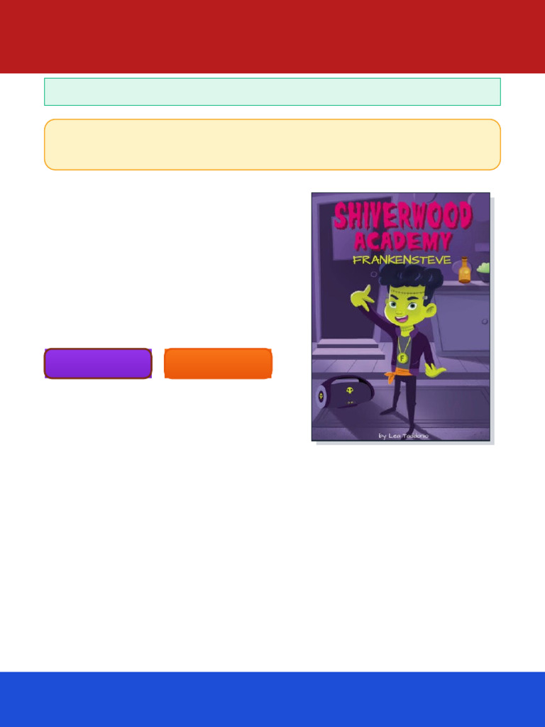 Frankensteve Lea Taddonio ebook HD text edition | PDF