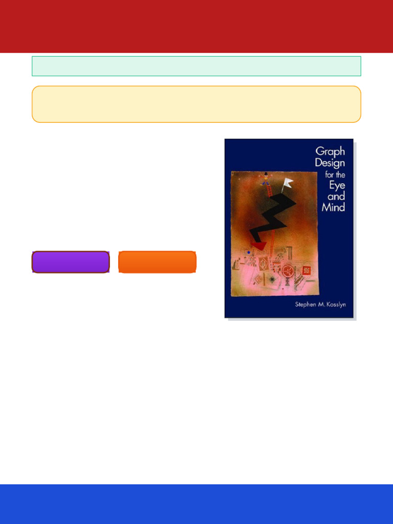 Graph Design For The Eye and Mind 1st Edition Stephen M. Kosslyn Ebook ...