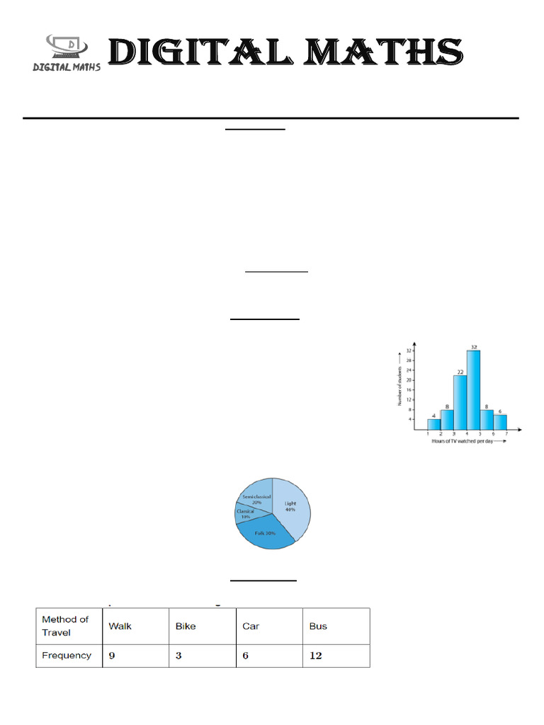 8th Grade Maths Test on Probability | PDF | Probability
