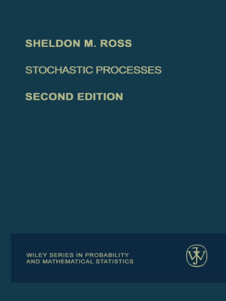 Sheldon M. Ross - Stochastic Processes | PDF