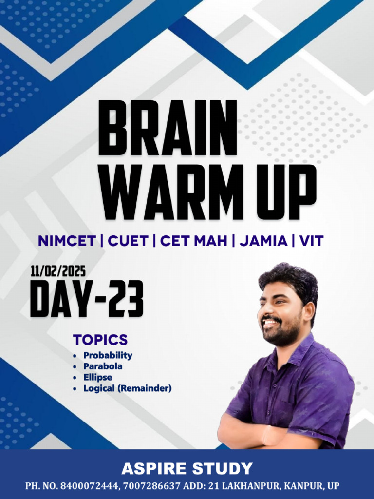 Brain Warm Up 23 | PDF