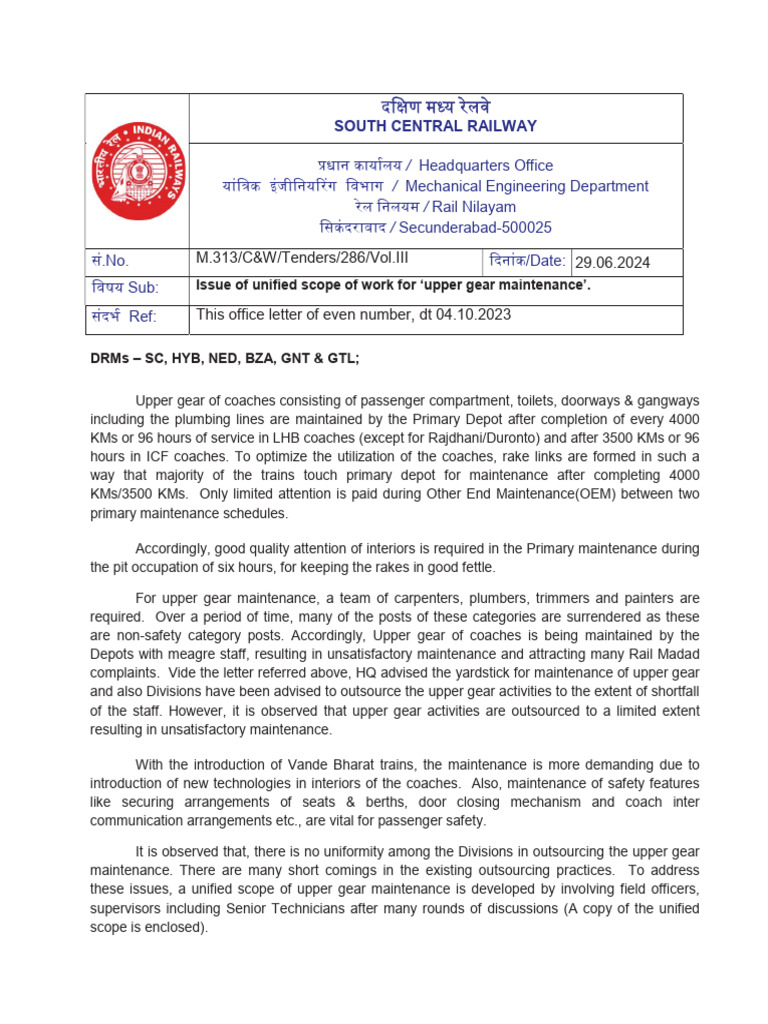 Unified Scope of Work - UGM 29062024 P | PDF | Power Of Attorney ...