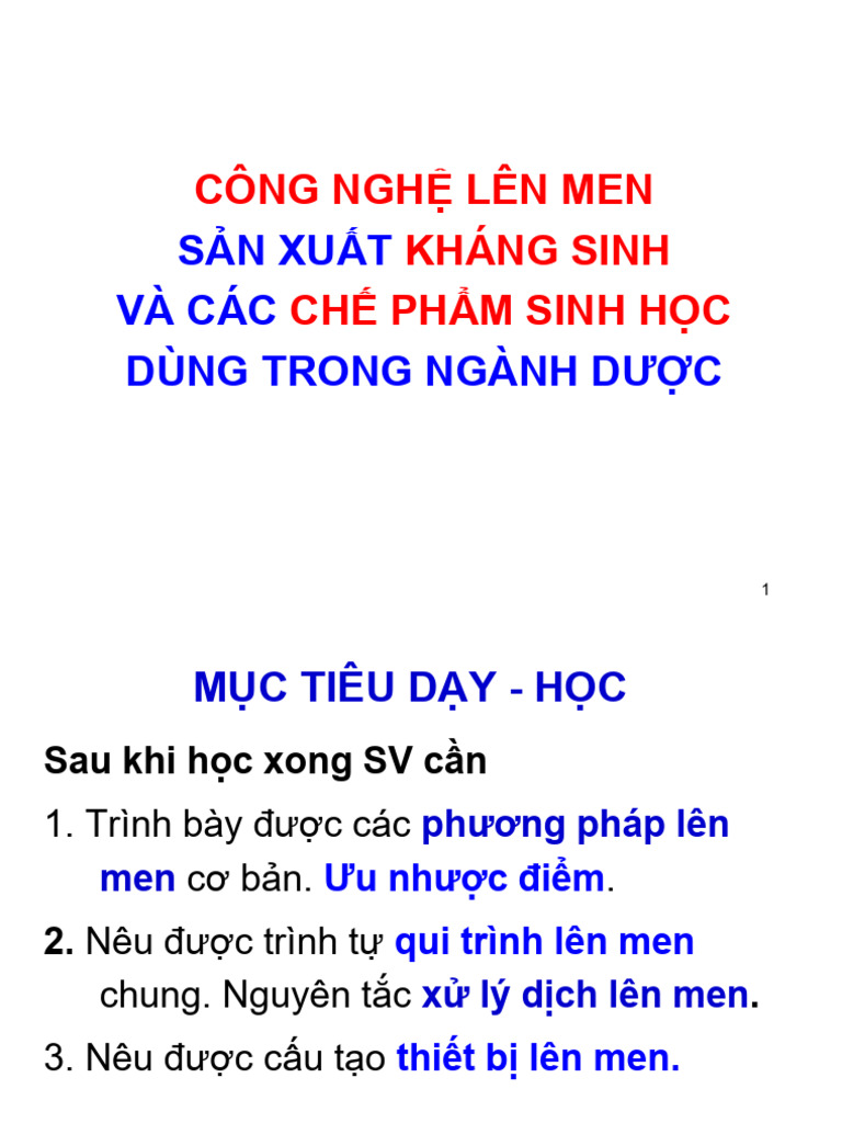 Lên Men | PDF