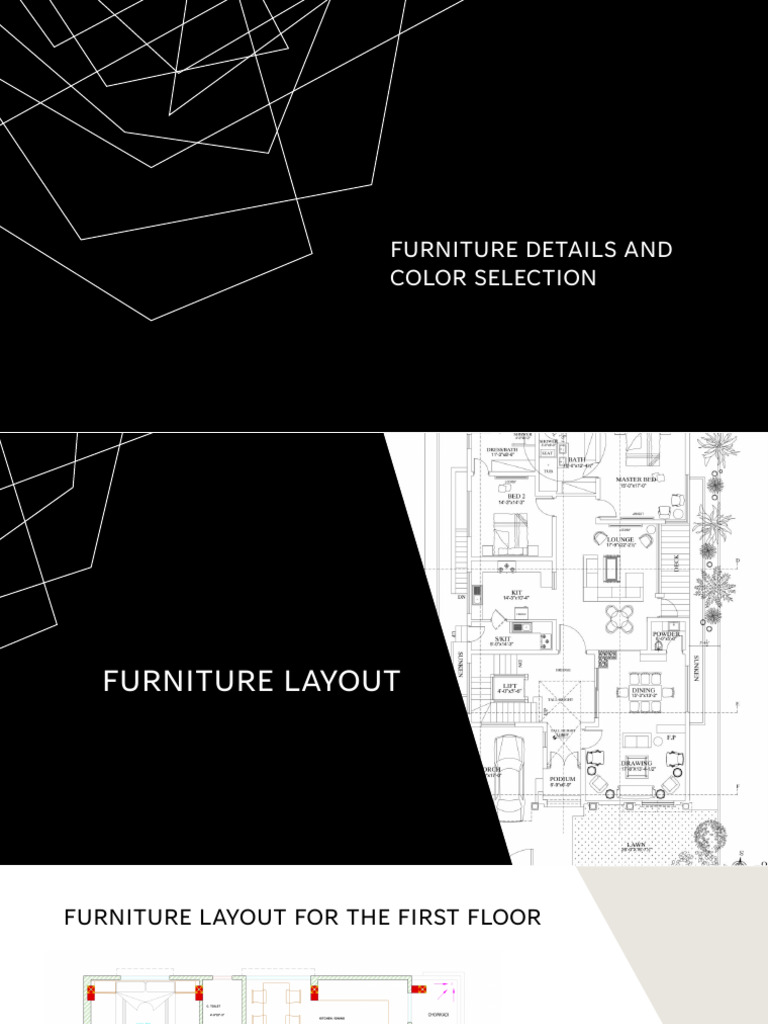 Furniture Details and Color Selection | PDF