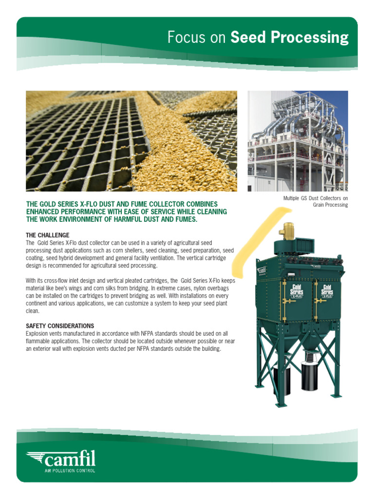 Focus Sheet Seed Processing ENG | PDF | Cartridge (Firearms)