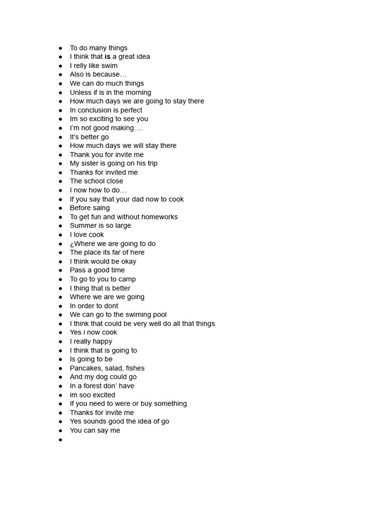 Common Mistakes_writing 3 ESO | PDF