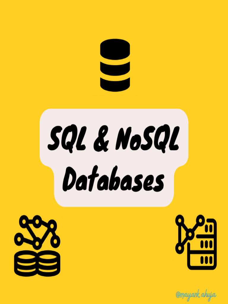 SQL NoSQL Databases 1679949871 | PDF | No Sql | Databases