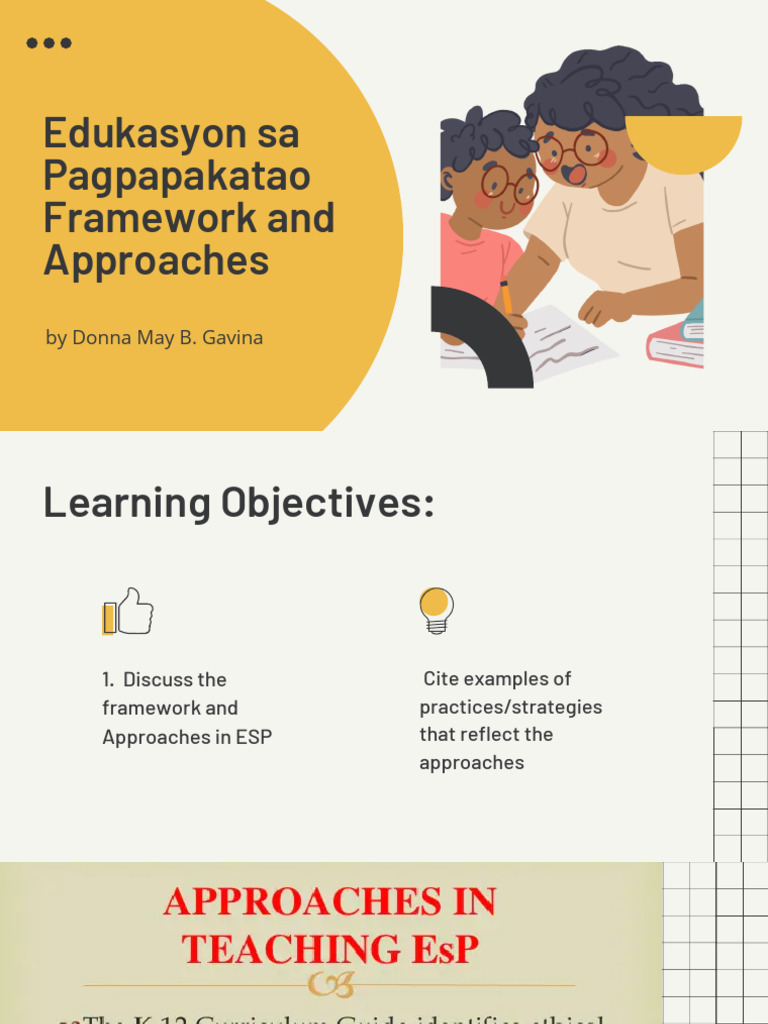 ESP Teaching Approaches Overview | PDF | Learning | Value (Ethics)