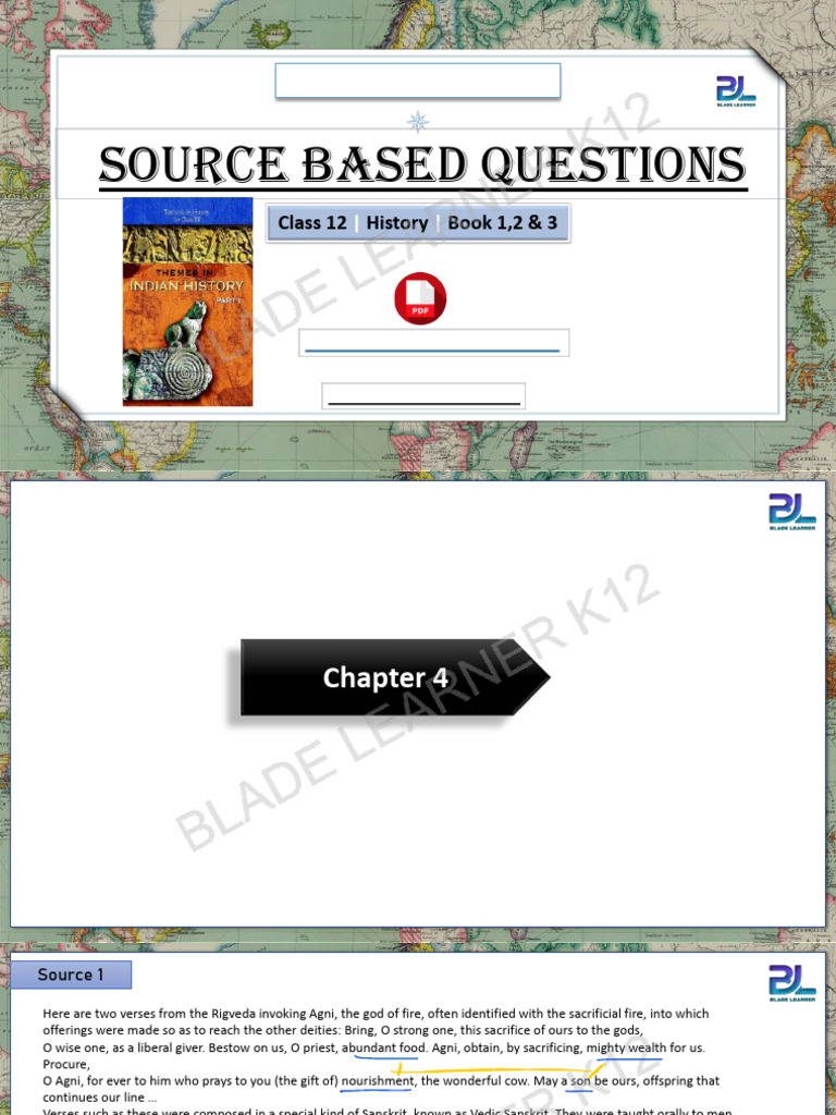Source Based Questions Final | PDF | Indian Religions