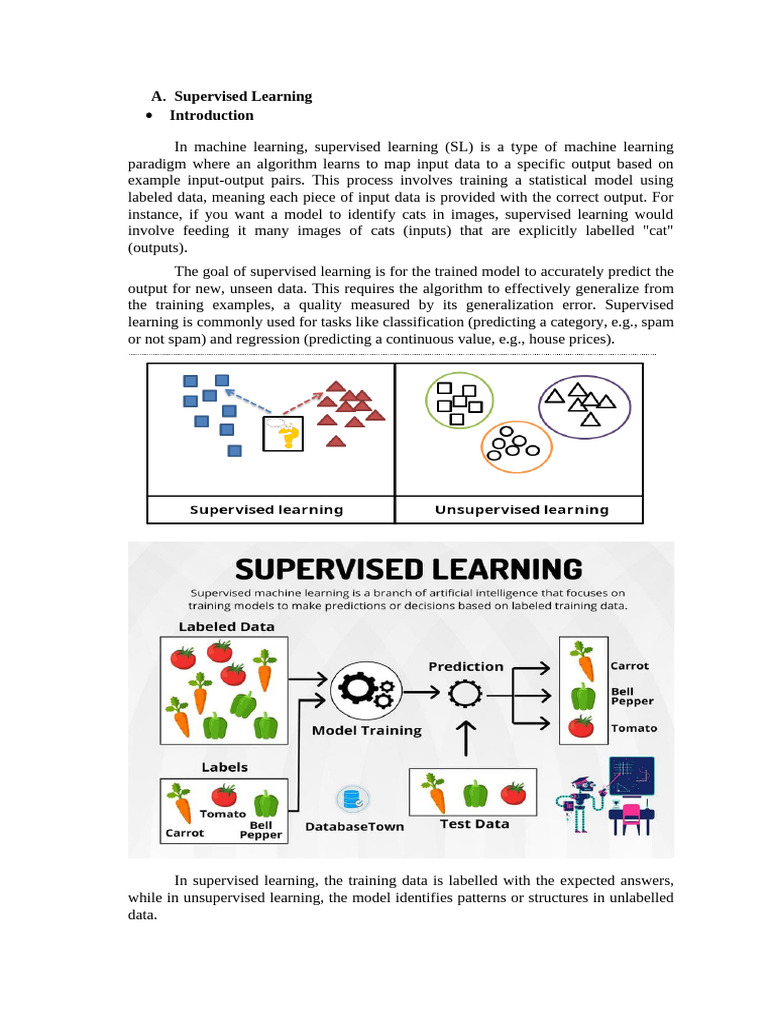 Supervised Learning in Machine Learning | PDF | Machine Learning ...