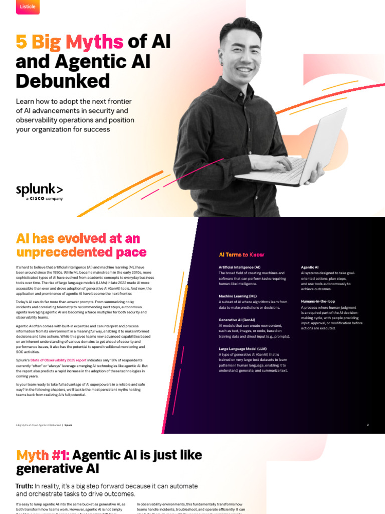 5 Big Myths of Ai and Machine Learning Debunked | PDF | Artificial ...