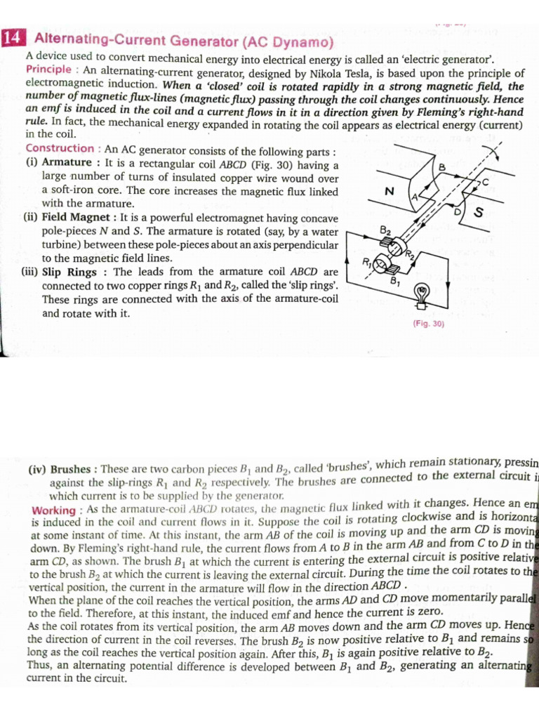 AC Generator | PDF
