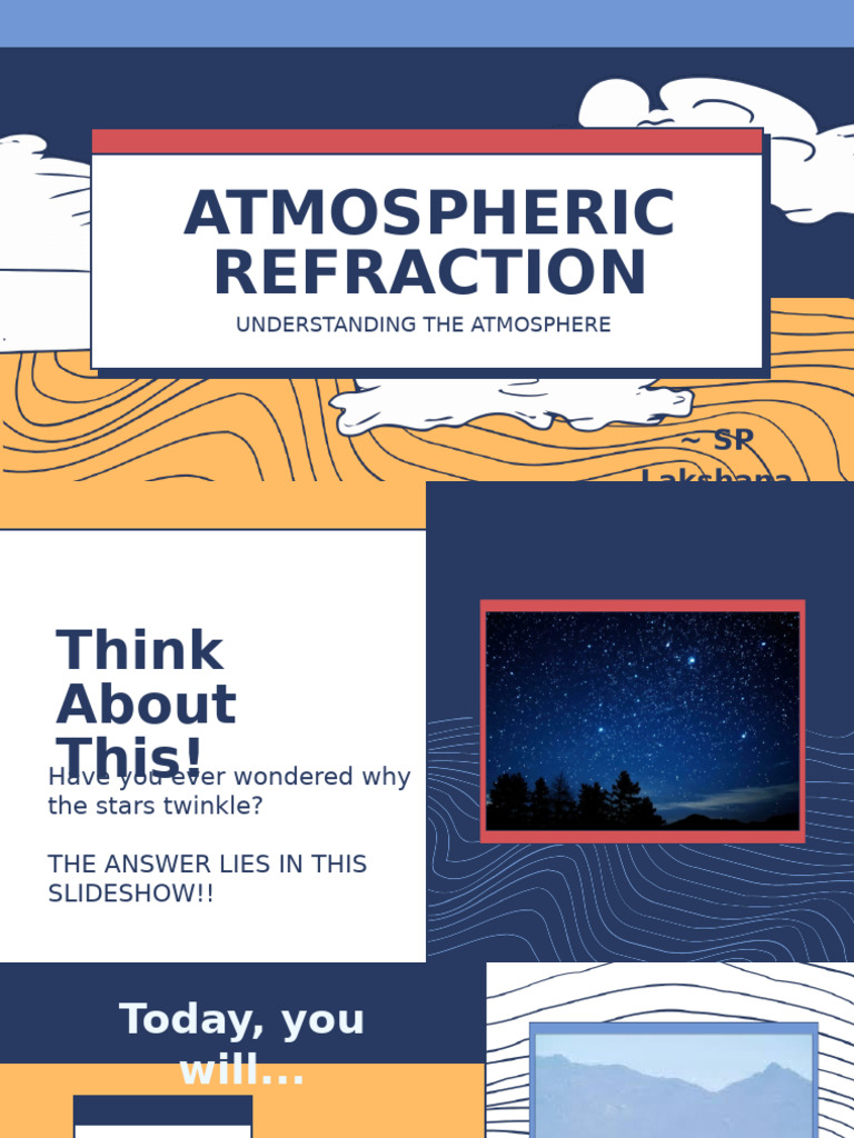 Atmospheric Refraction | PDF | Refraction | Atmosphere Of Earth