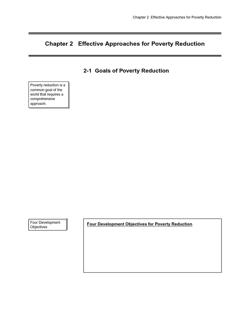 Effective Strategies for Poverty Reduction | PDF | Poverty | Poverty ...
