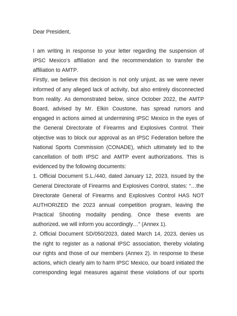 Dear President | PDF | Justice | Crime & Violence