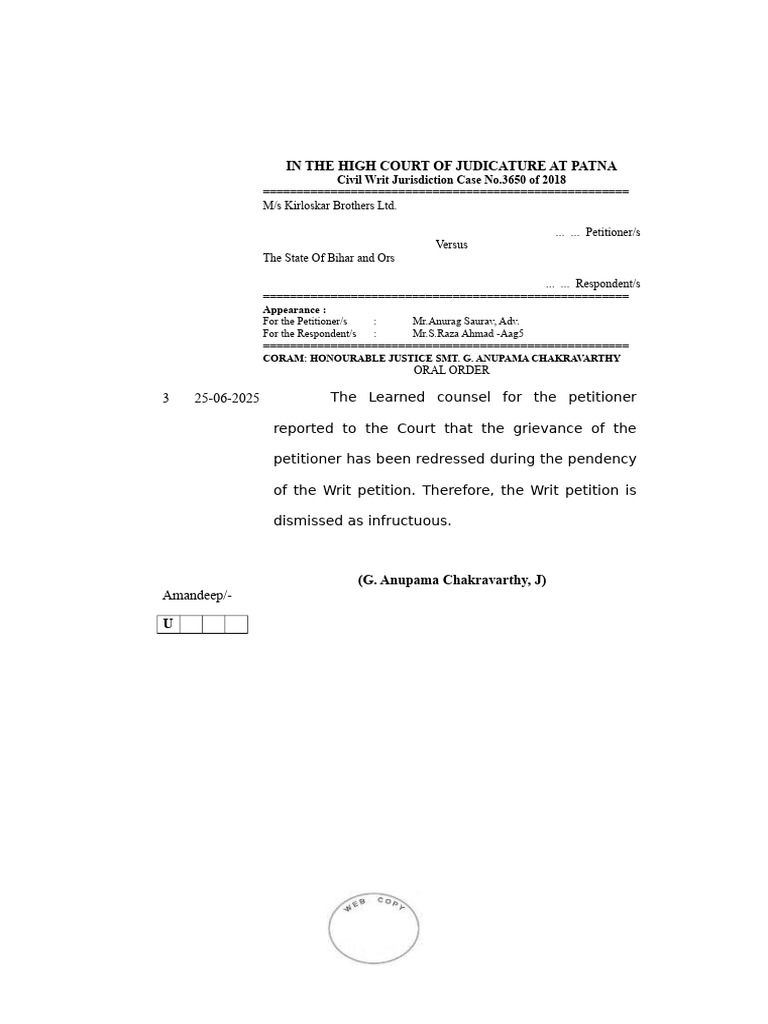 Order Copy - 3650:2018 | PDF