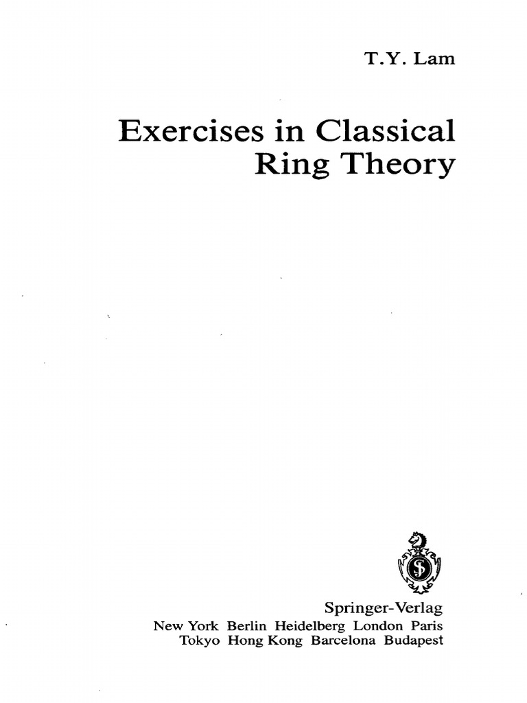 941037274 | PDF | Ring (Mathematics) | Representation Theory