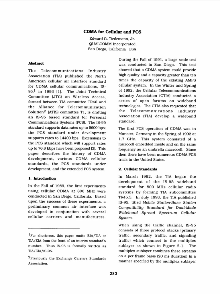 Cdma 2009 | PDF | Bit Rate | Cellular Network