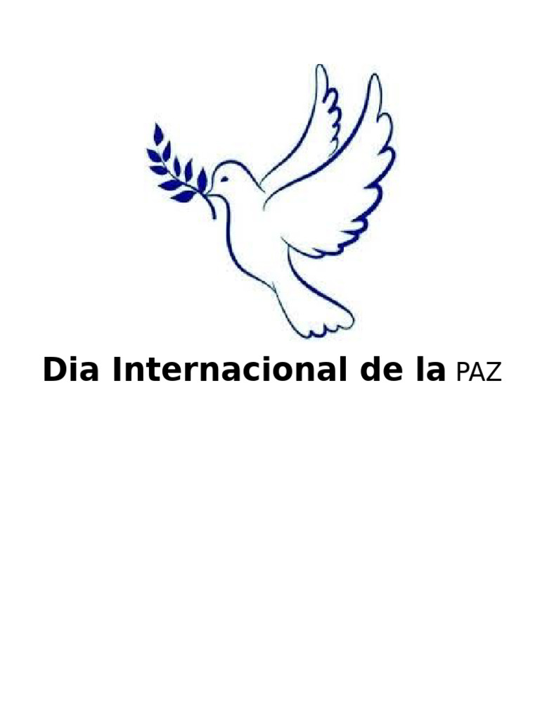 El Día Internacional de La Paz | PDF