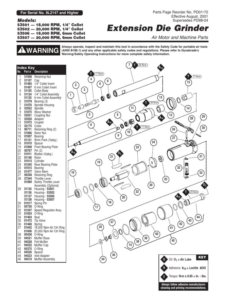Air Motor Parts and Maintenance Guide | PDF | Valve | Electric Motor