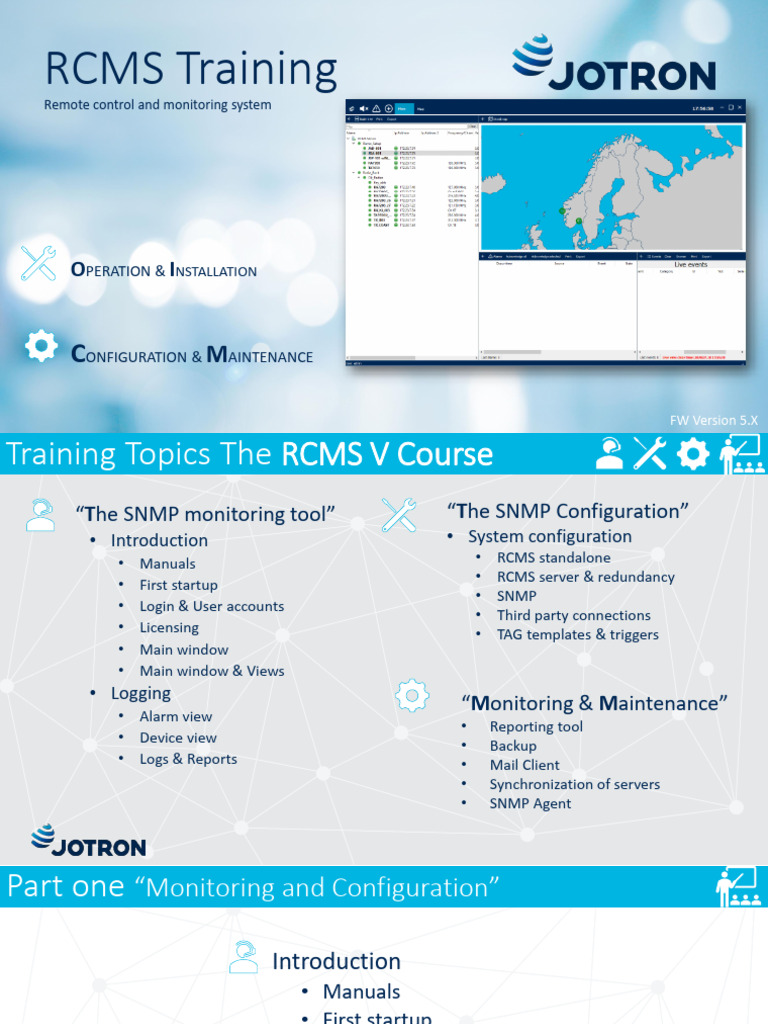 Rcms 5.x O - I&c - M Training LVL 1-5 v.01.03 | PDF | Password | Window ...