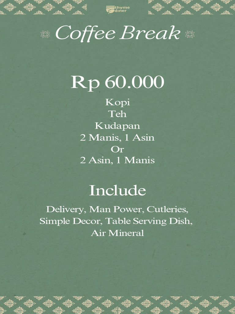 Coffee Break (Master) | PDF