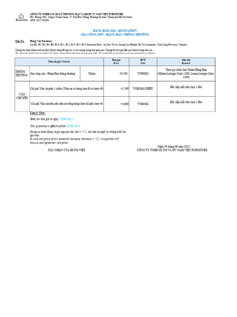 29-9 Bao Gia Son Gia Cong NV-HV | PDF