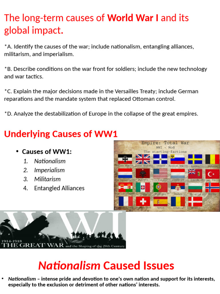 Wwi Powerpoint Combined 2025 | PDF | World War I | Trench Warfare