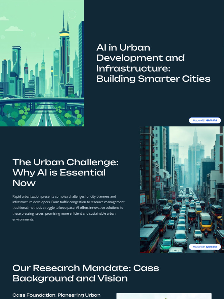 AI Solutions for Smarter Urban Planning | PDF | Artificial Intelligence ...