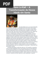 Vida e Legado de Santa Bárbara | PDF