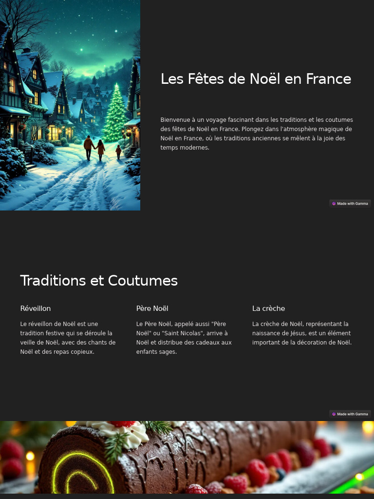 Traditions de Noël en France | PDF